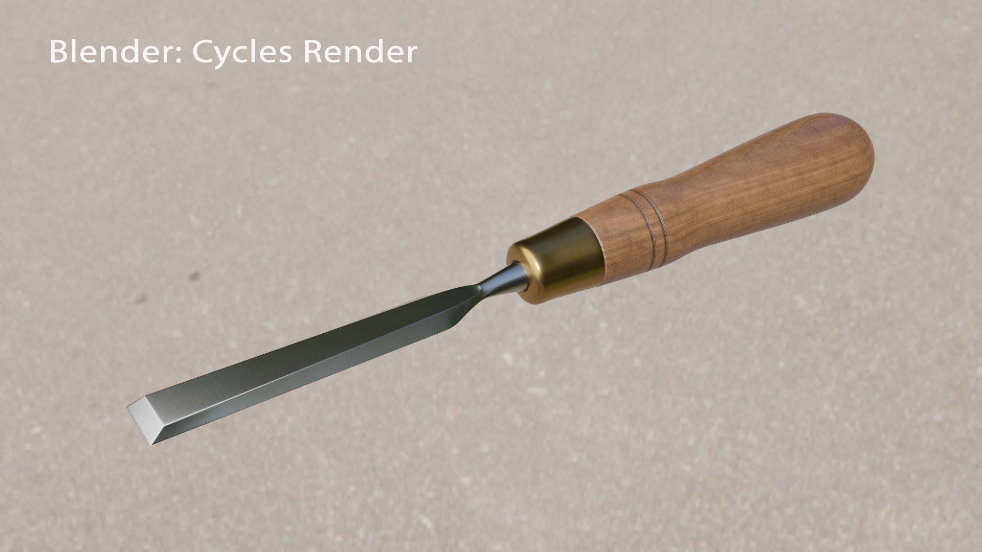 3D Model Chisel - TurboSquid 1977438