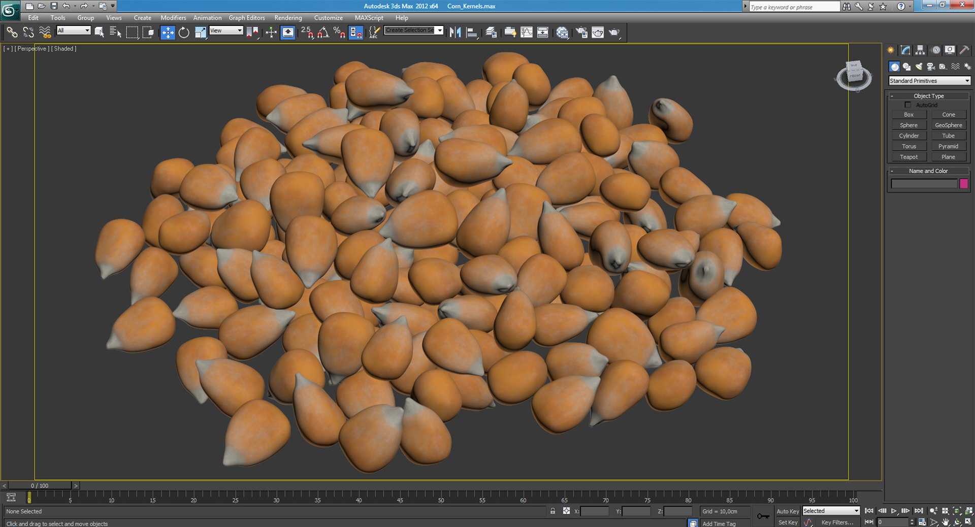 Corn kernels model - TurboSquid 1259981