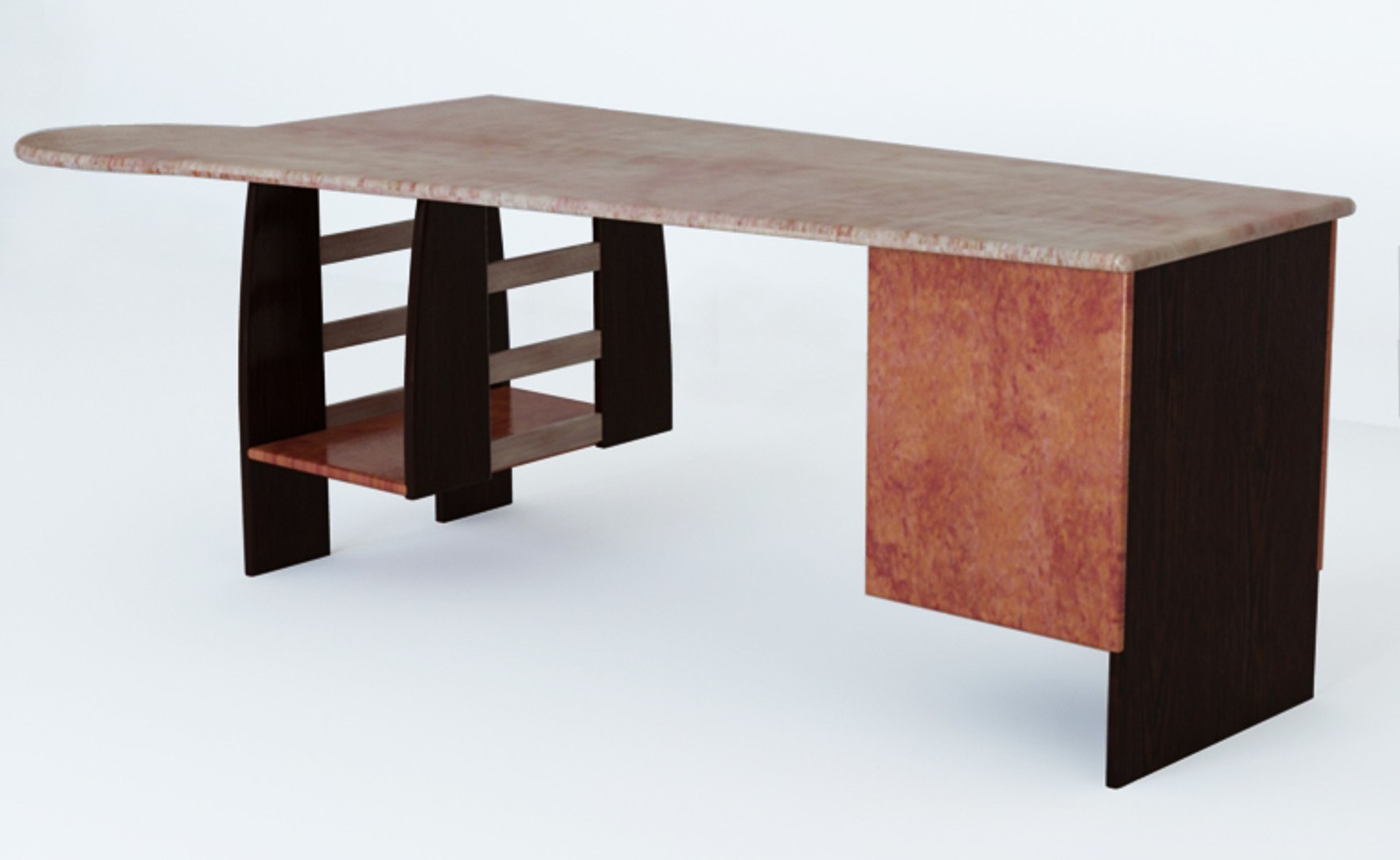 Buro Table 3D Model - TurboSquid 1275713