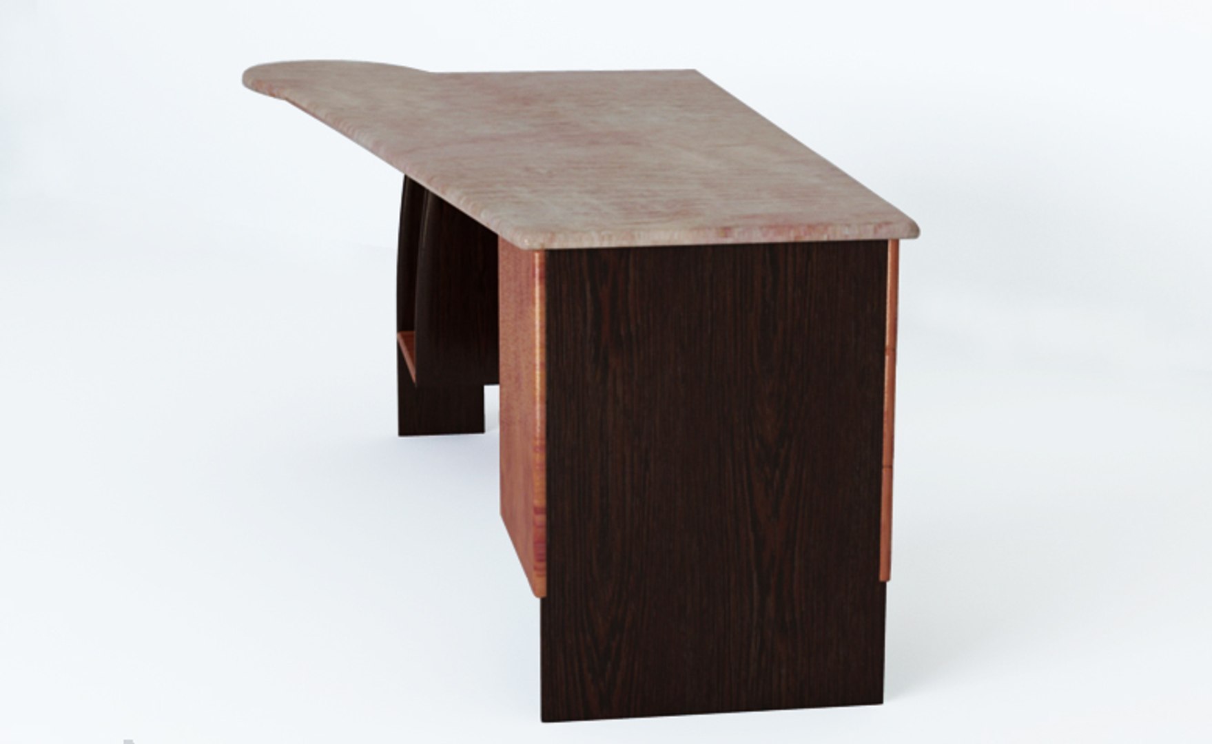 Buro Table 3D Model - TurboSquid 1275713