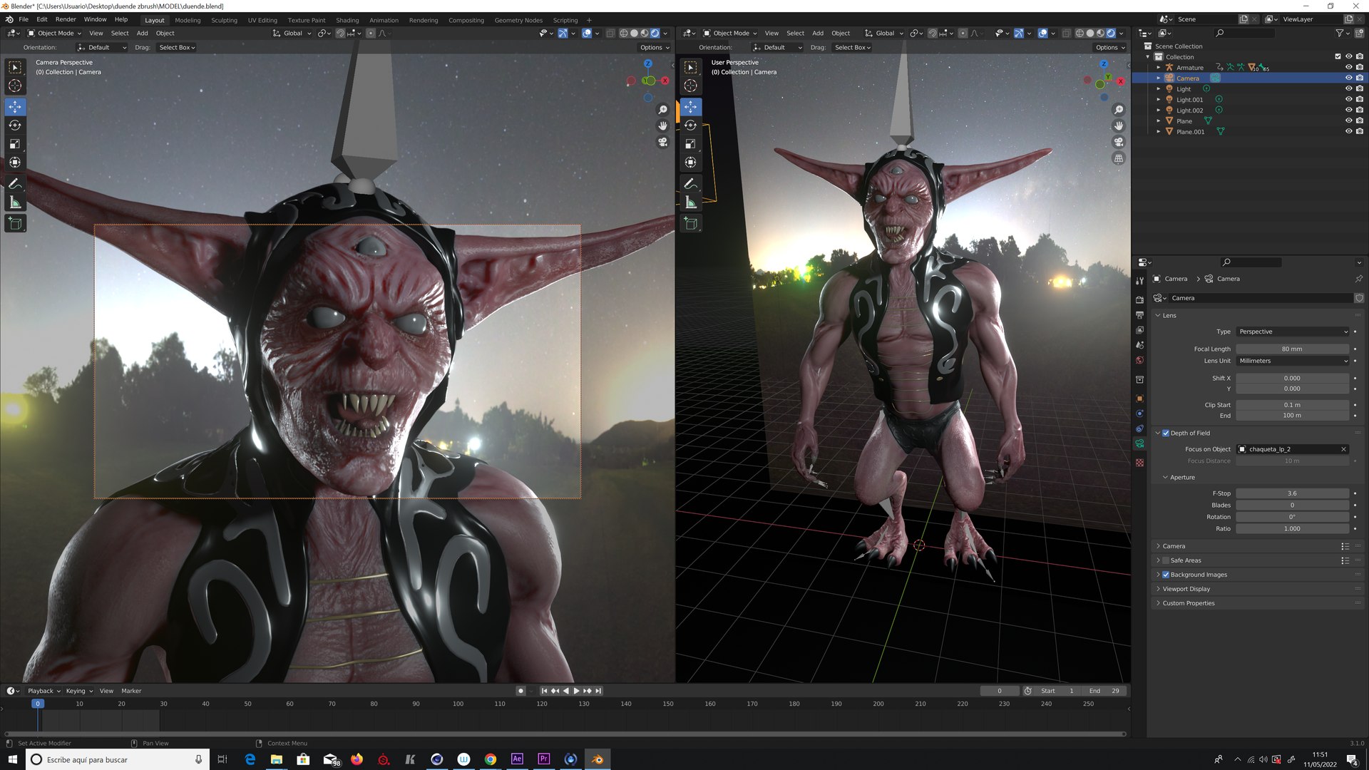 DEMON CREATURE 3D Model - TurboSquid 1898410