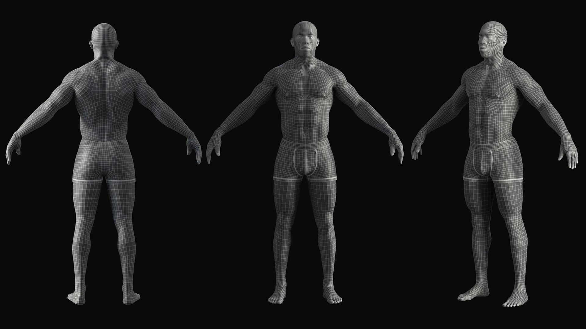 Black Male Rigged 3D Model - TurboSquid 1716787