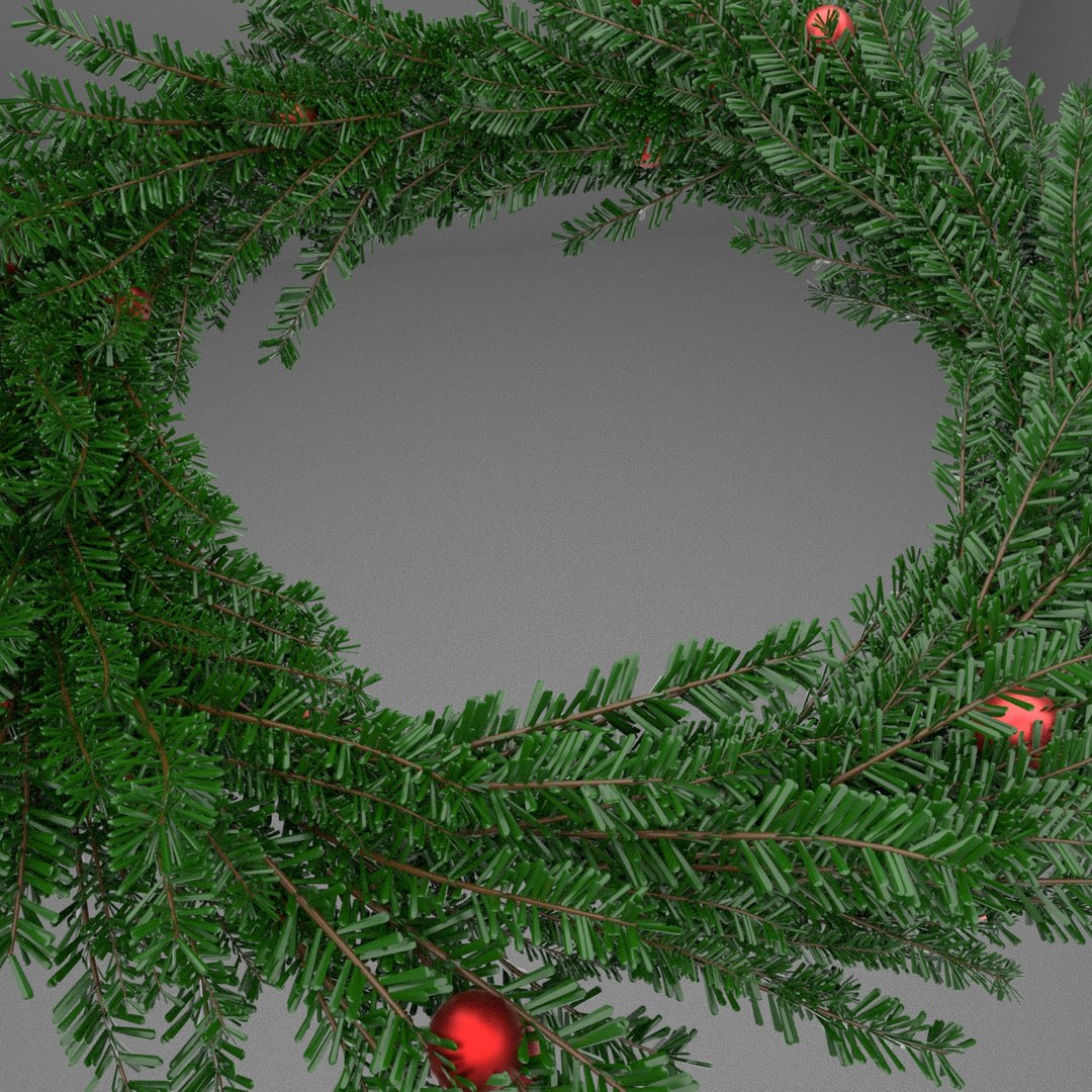 3D Christmas Garland - TurboSquid 1703909