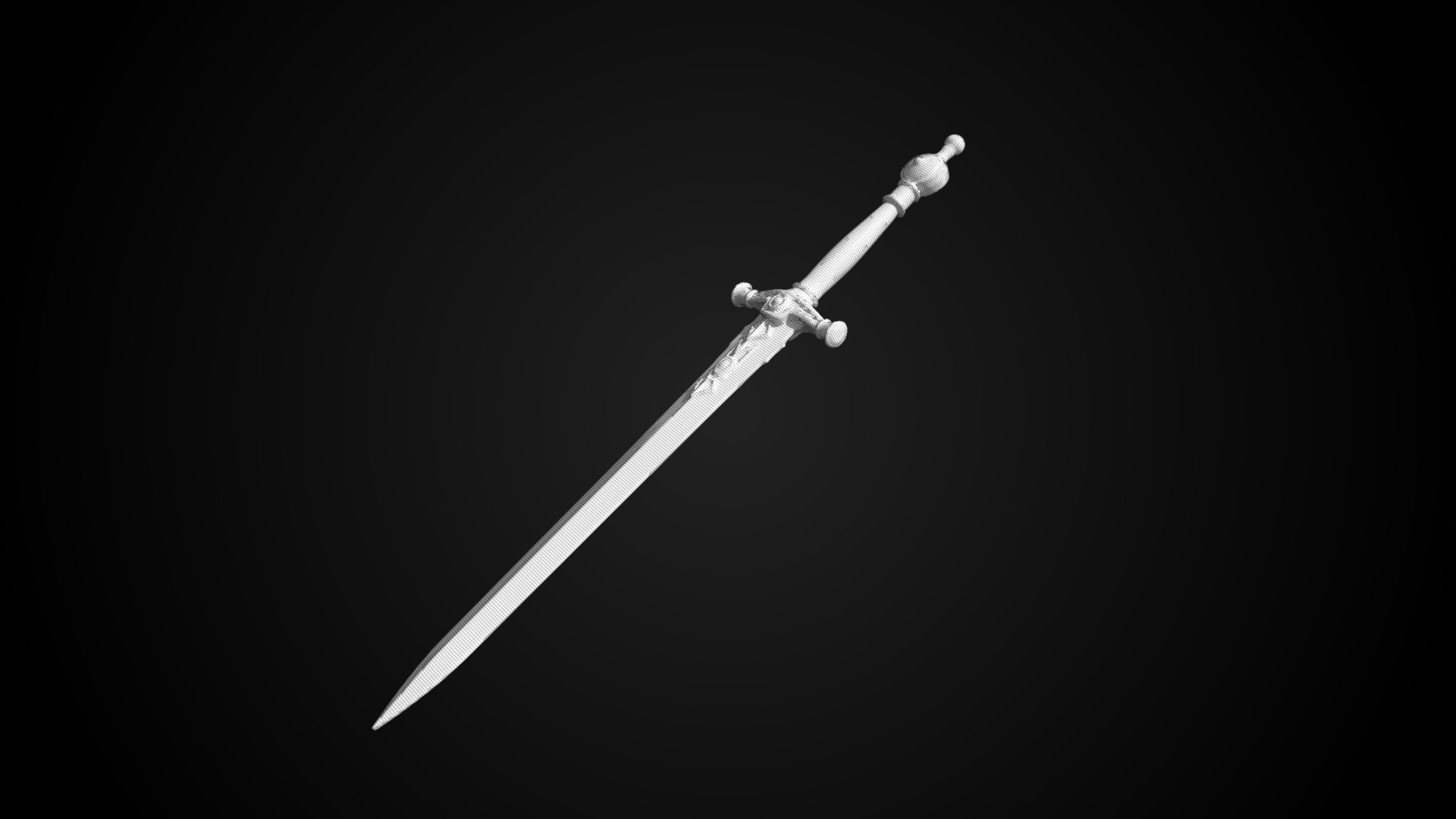 Free Stylized Rohan Sword - Steel Fang - Game Ready 3D - TurboSquid 2440389