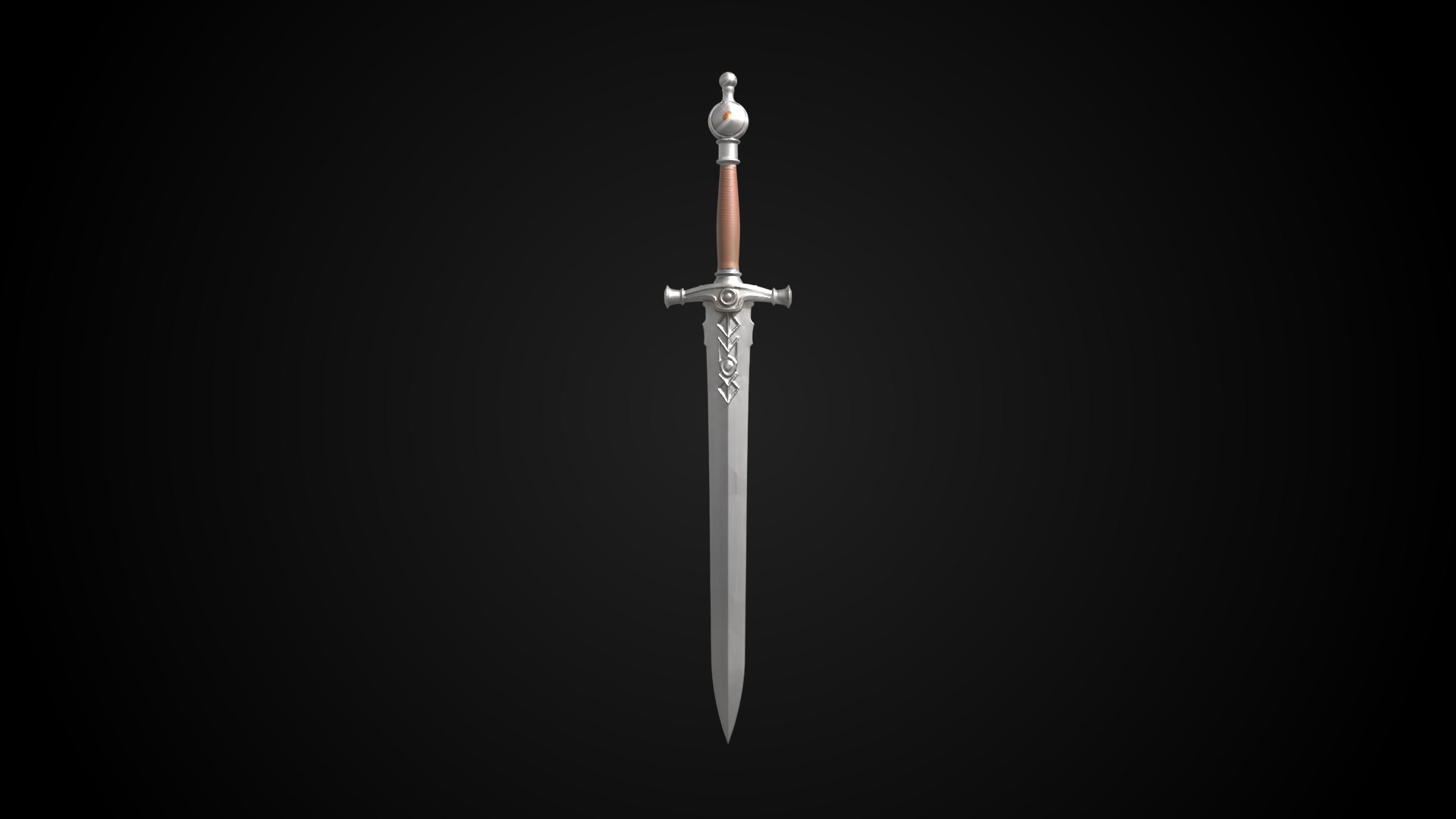 Free Stylized Rohan Sword - Steel Fang - Game Ready 3D - TurboSquid 2440389