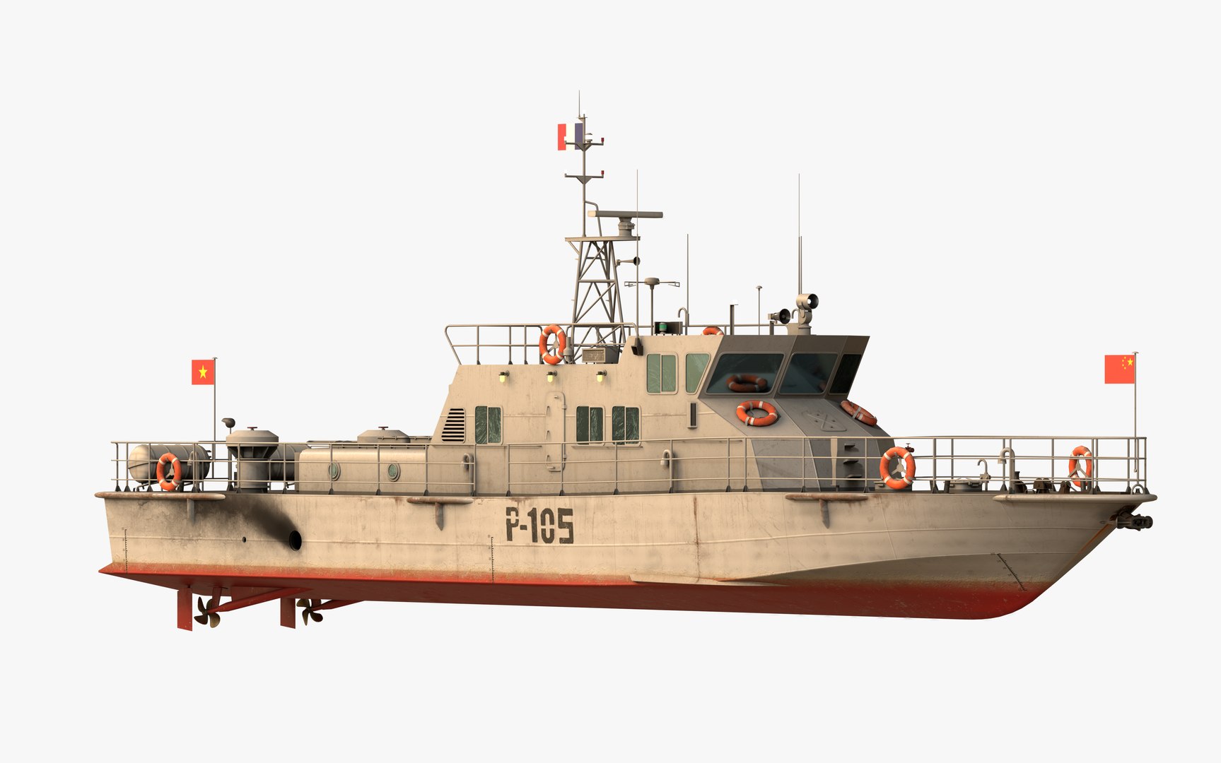 Predator Class Patrol Boat 3D Model - TurboSquid 2207570