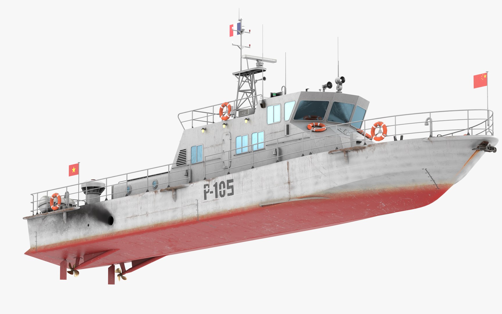 Predator Class Patrol Boat 3D Model - TurboSquid 2207570