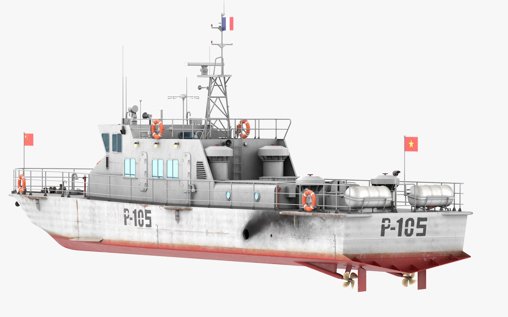 Predator Class Patrol Boat 3D Model - TurboSquid 2207570