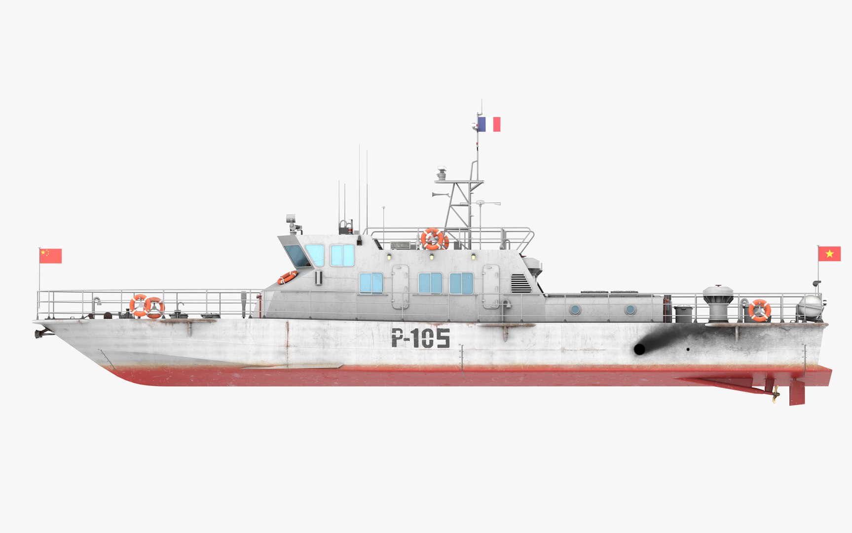 Predator Class Patrol Boat 3D Model - TurboSquid 2207570