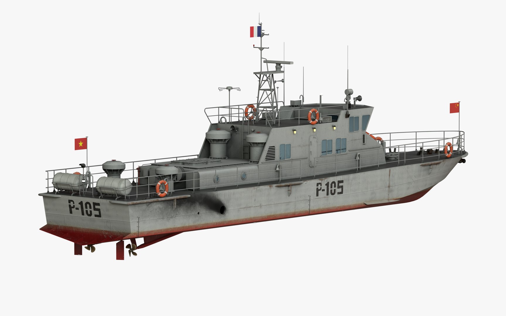 Predator Class Patrol Boat 3D Model - TurboSquid 2207570