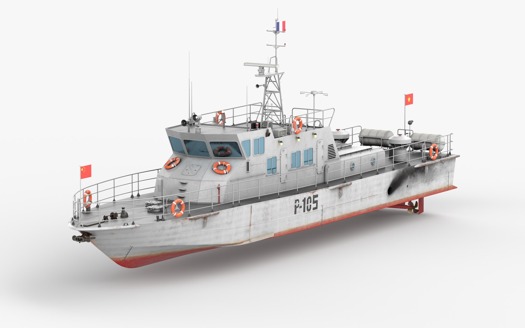 Predator Class Patrol Boat 3D Model - TurboSquid 2207570
