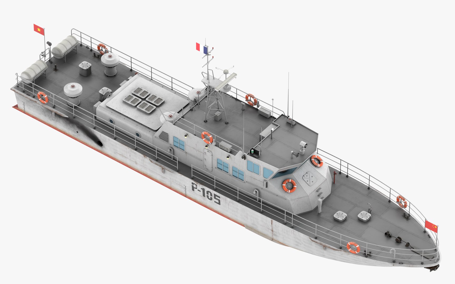 Predator Class Patrol Boat 3D Model - TurboSquid 2207570