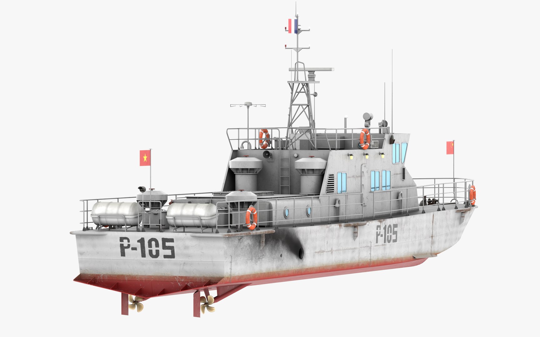 Predator Class Patrol Boat 3D Model - TurboSquid 2207570