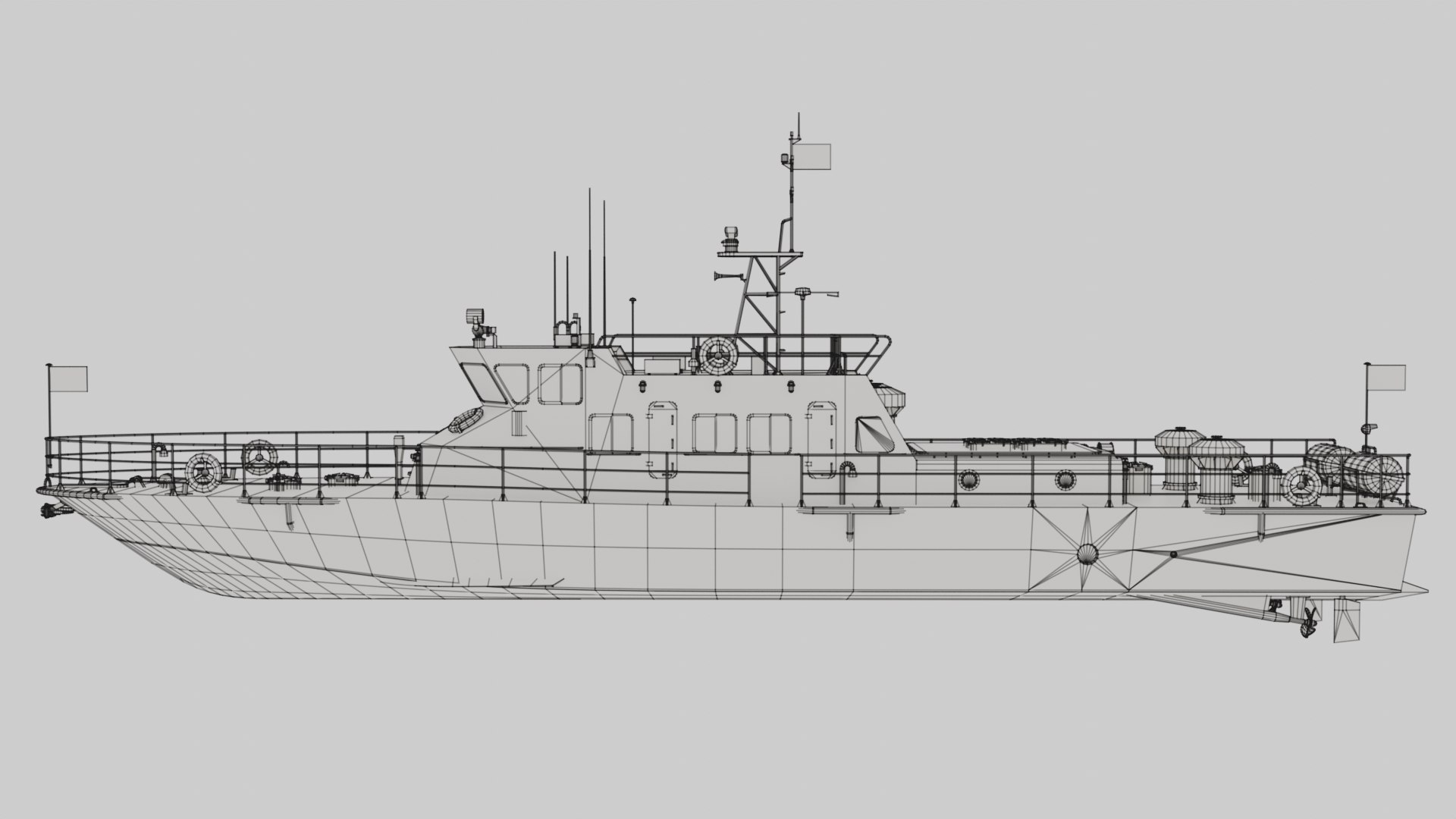 Predator Class Patrol Boat 3D Model - TurboSquid 2207570