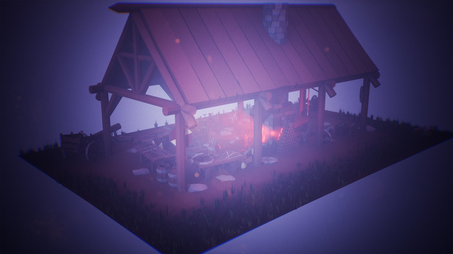 Stylized Medieval Forge 53 Assets 3D - TurboSquid 1984278