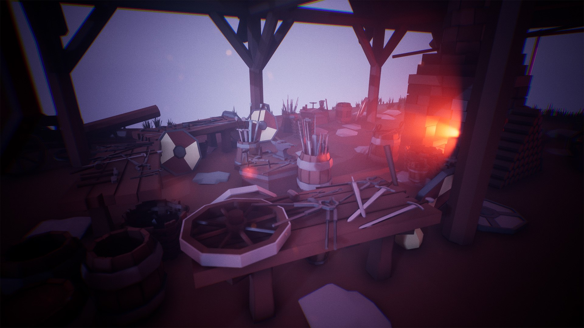 Stylized Medieval Forge 53 Assets 3D - TurboSquid 1984278