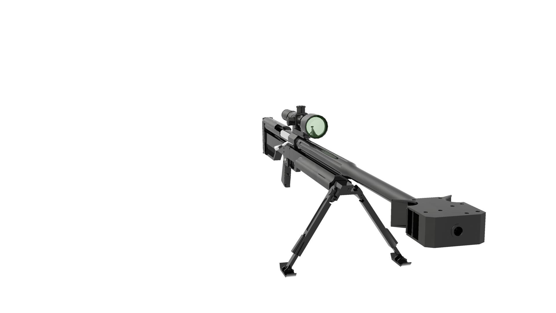 gun hs-50 3d model