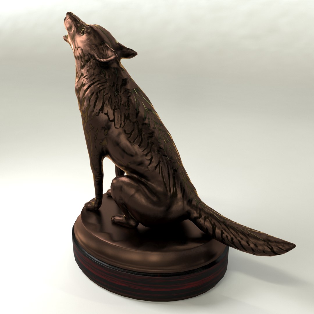 Max Wolf Sculpture