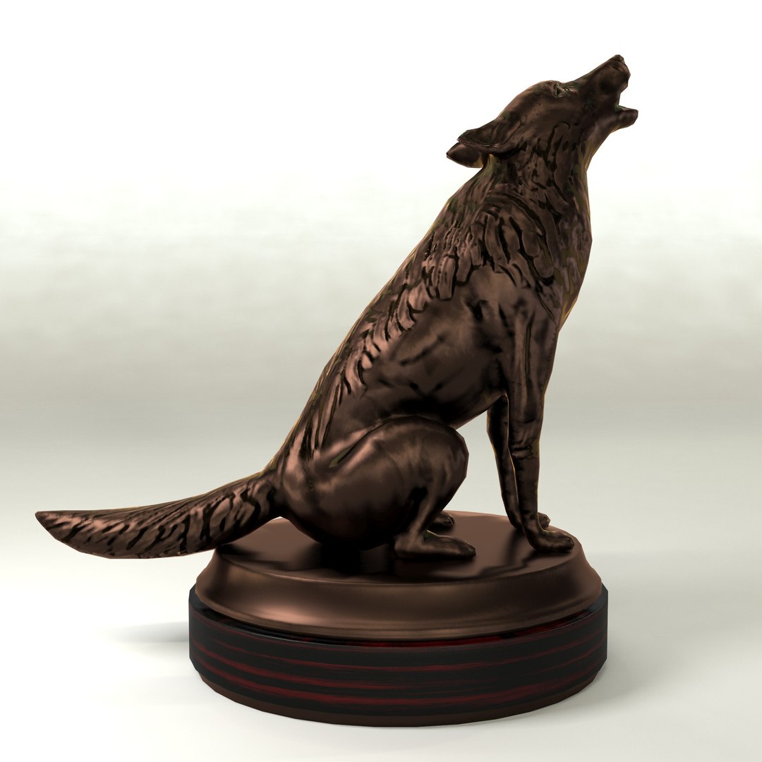 Max Wolf Sculpture