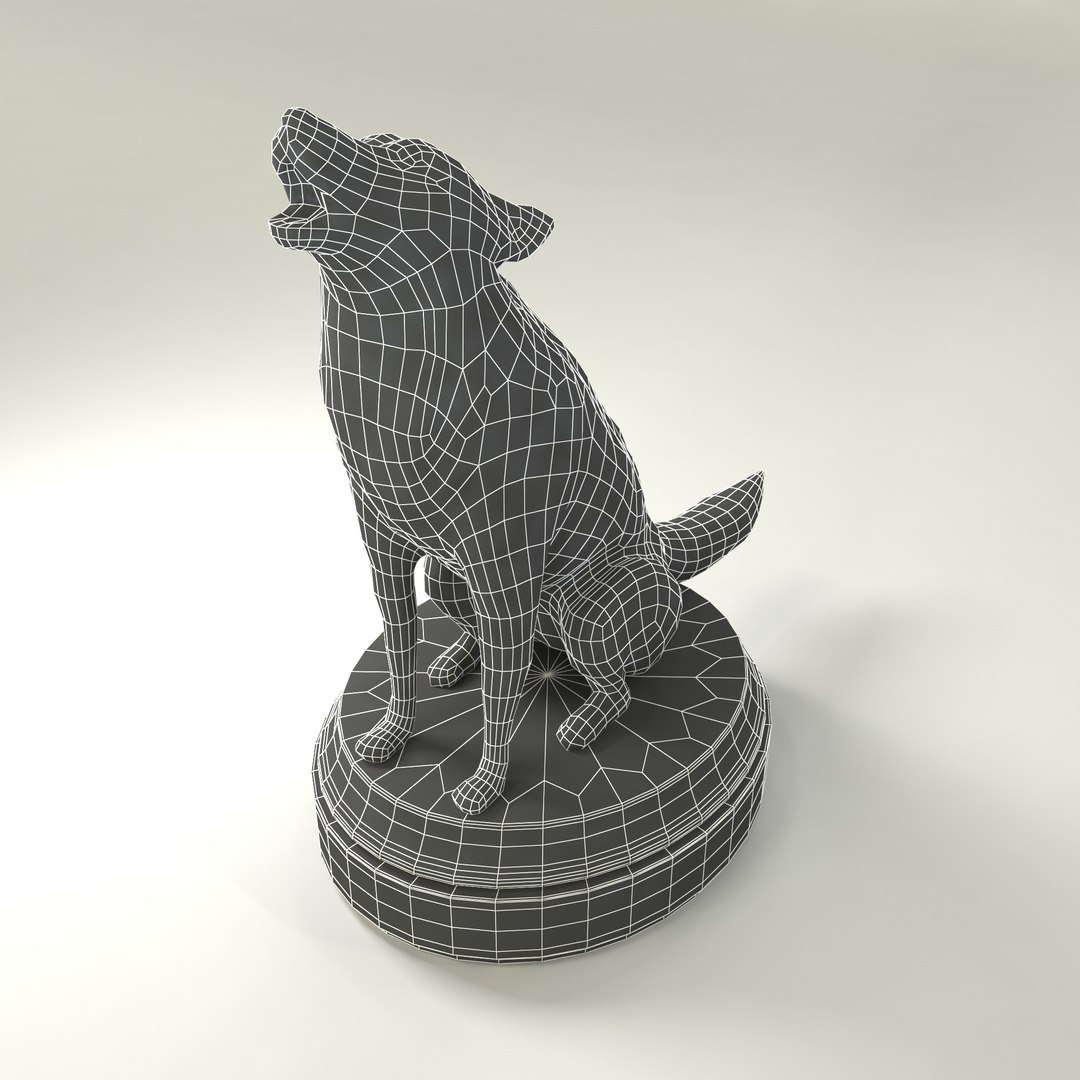 Max Wolf Sculpture