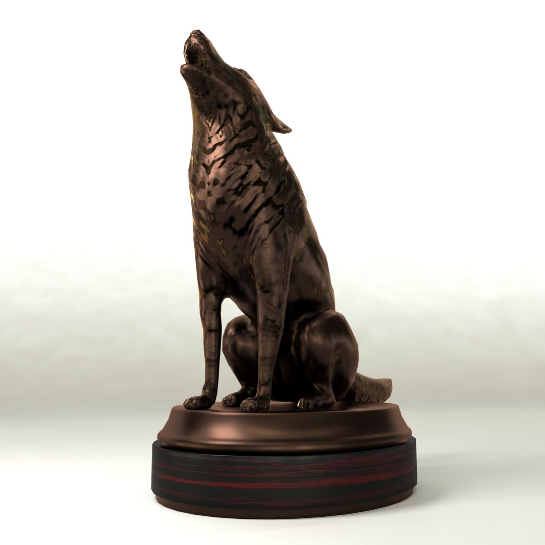 Max Wolf Sculpture