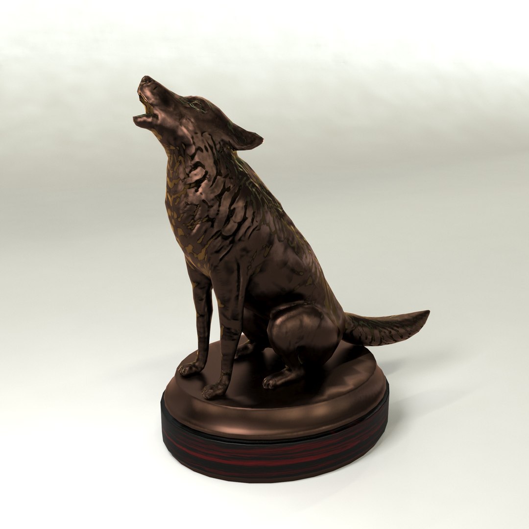 Max Wolf Sculpture