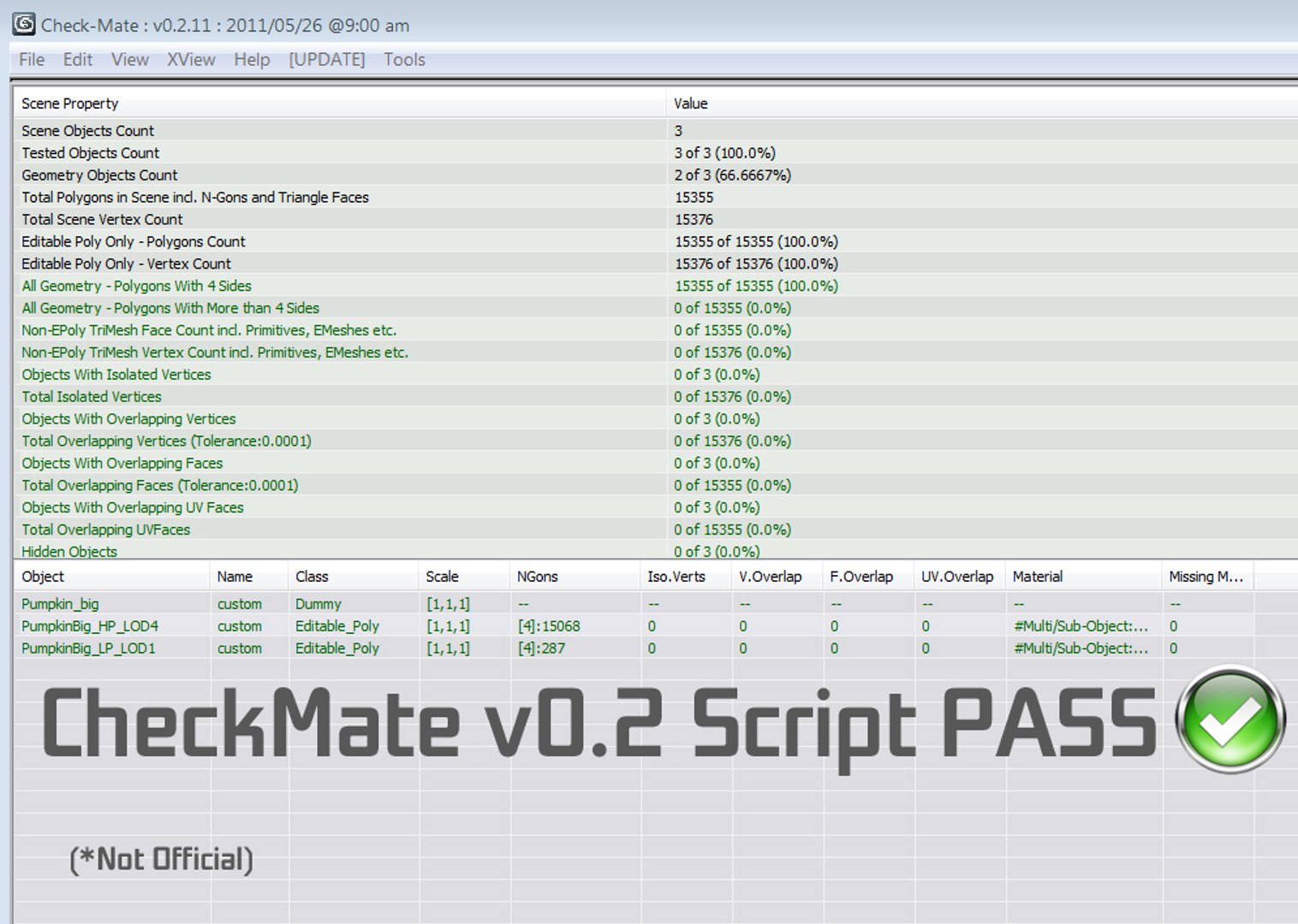 Dae Hd Scaned Pumpkin Polys