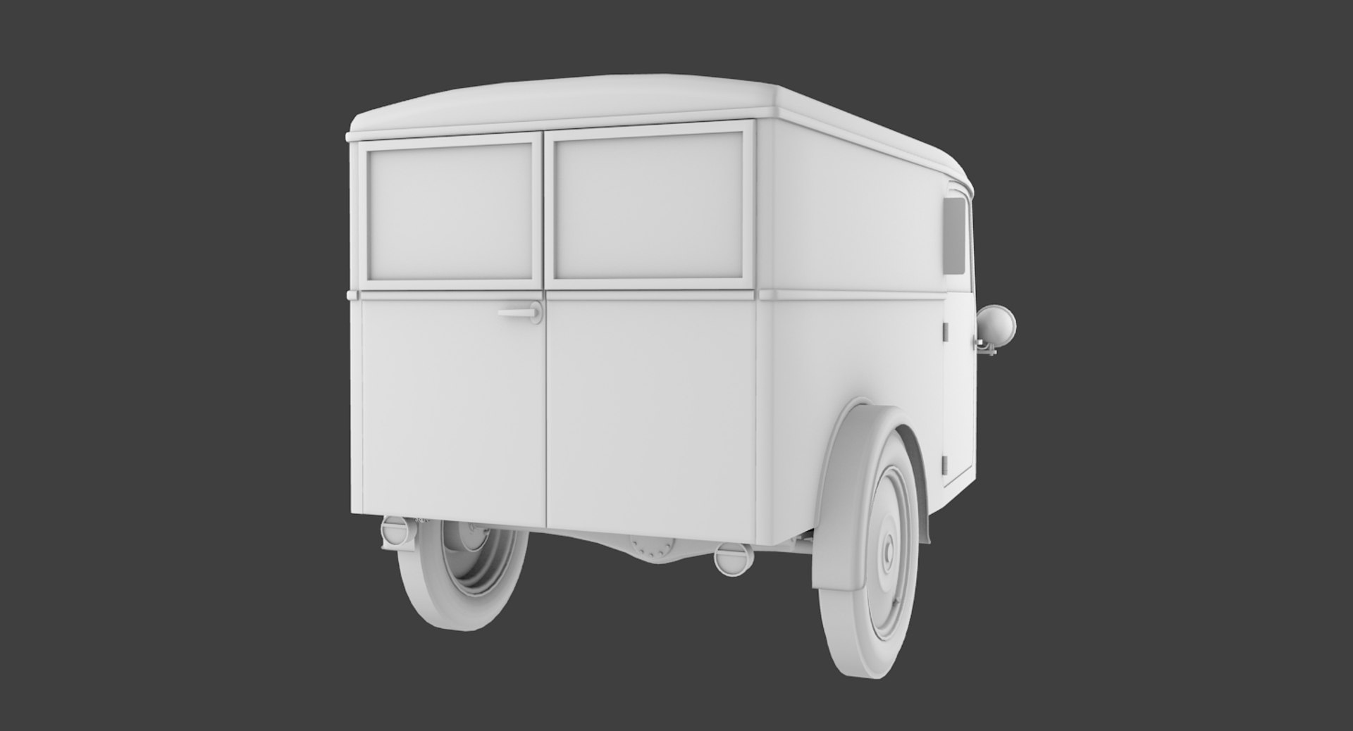 3D borgward goliath f400 minivan - TurboSquid 1422214