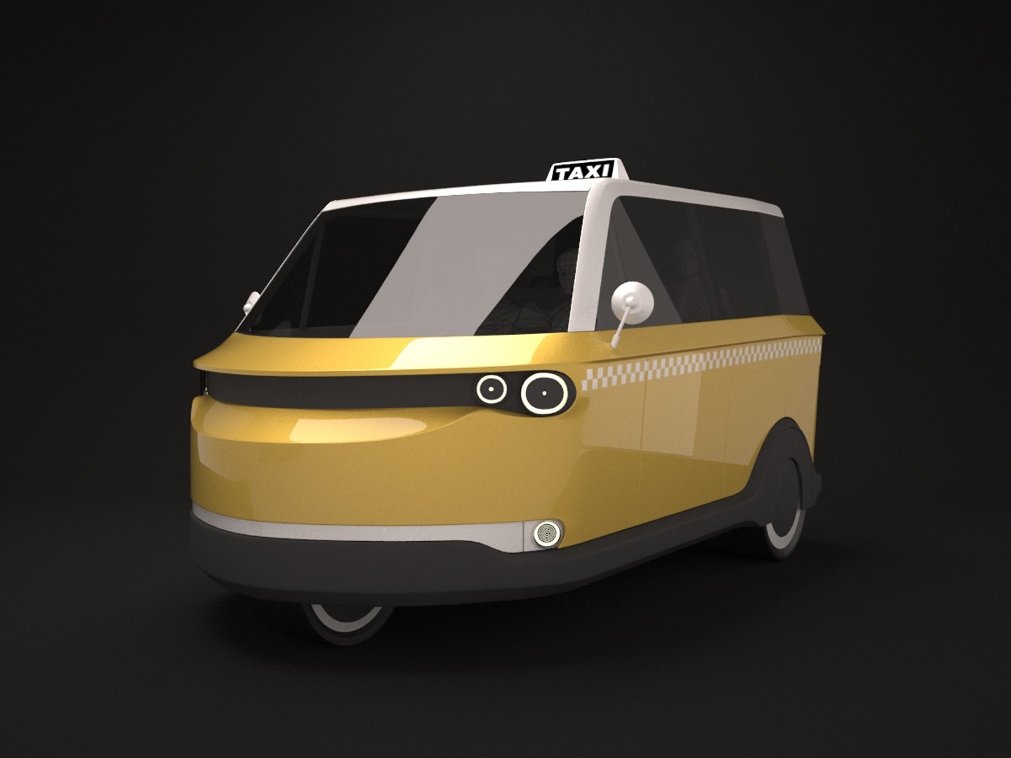Future rickshaw alternative 3D model - TurboSquid 1538670