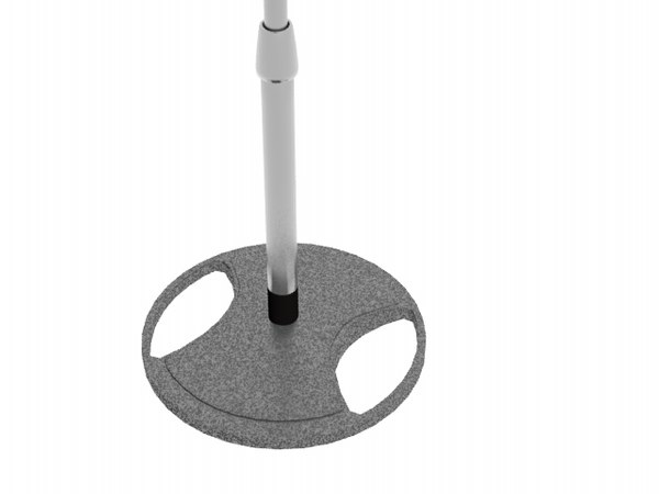 3d model stand fan