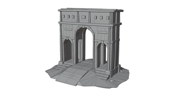 3D model roman building - - TurboSquid 1606630