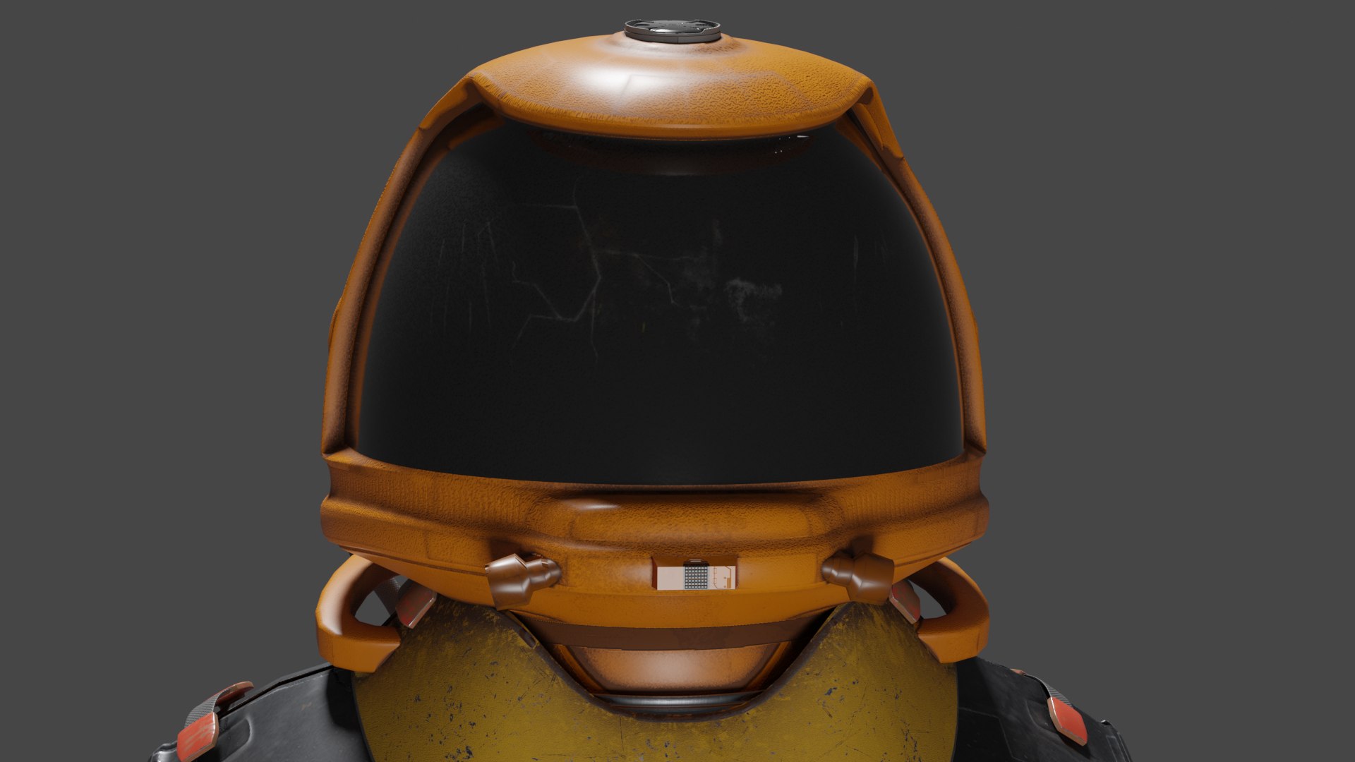 3D Space Miner Suit Model - TurboSquid 1845478