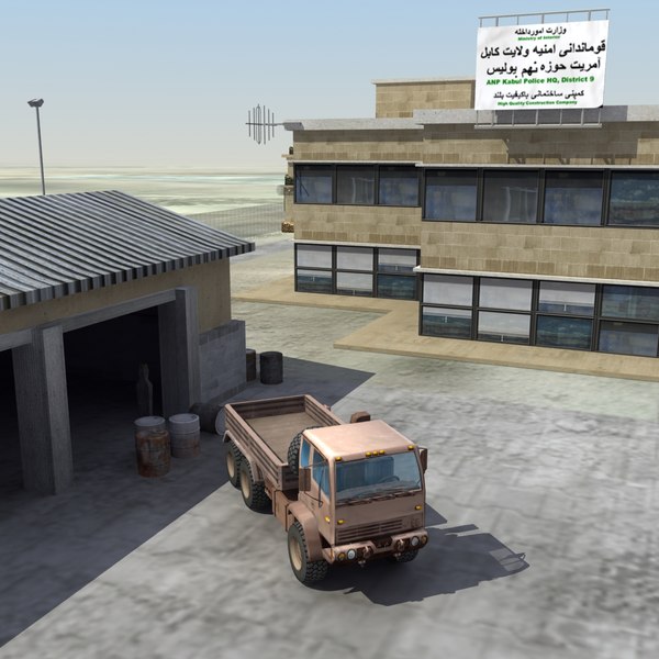 3D chemical storage site - TurboSquid 1496116