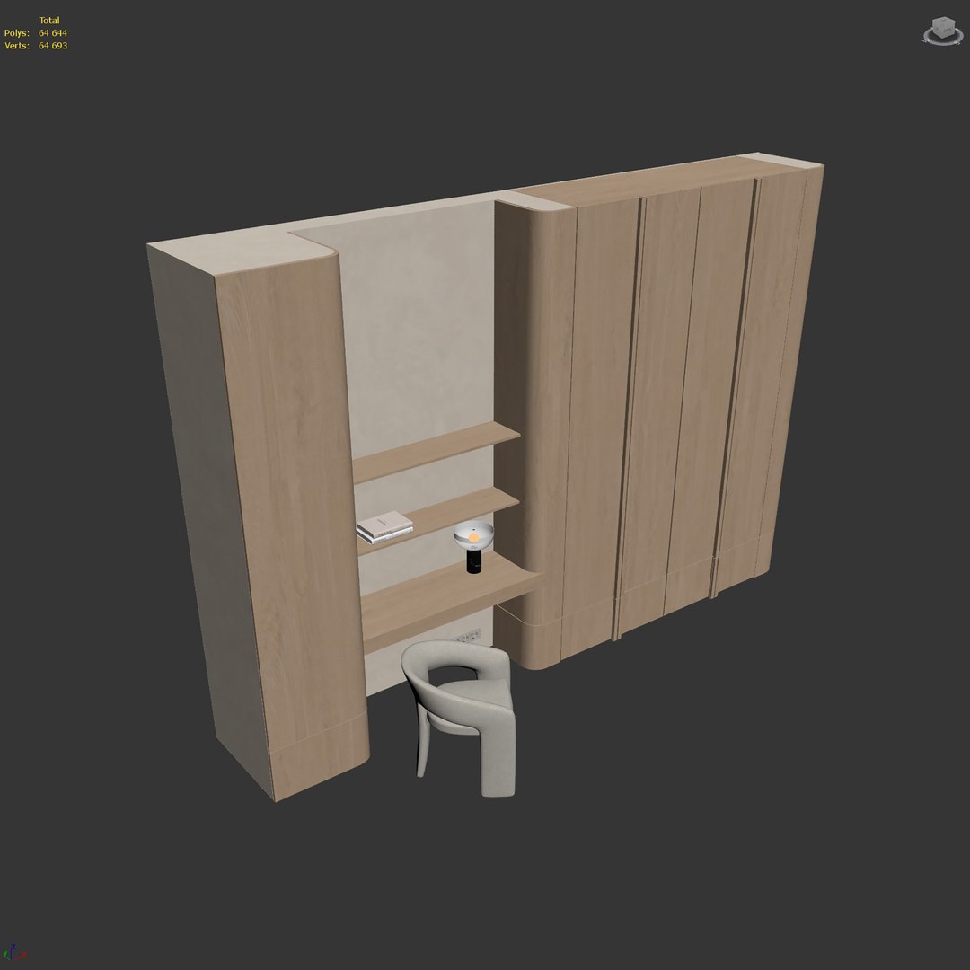 3D Workplace Set 06 - TurboSquid 2081444