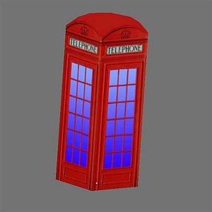 Free Phone Booth 3D Models for Download | TurboSquid
