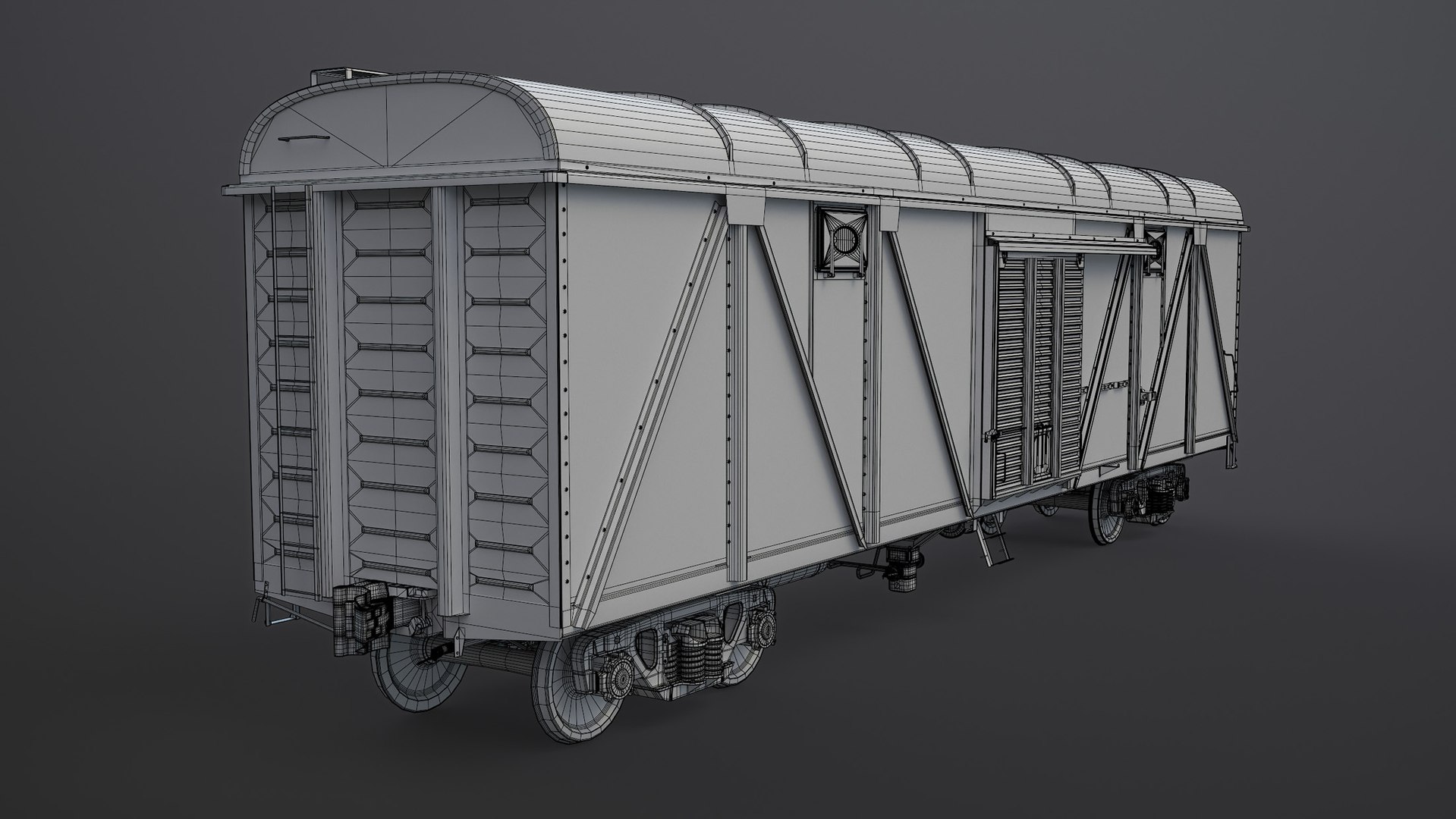 3D Boxcar High-Poly Model - TurboSquid 1842469