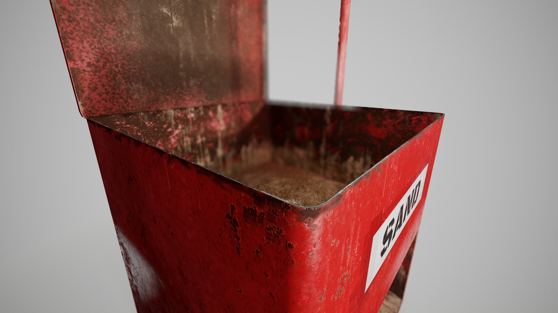 Fire Sand Box 3D - TurboSquid 1955623