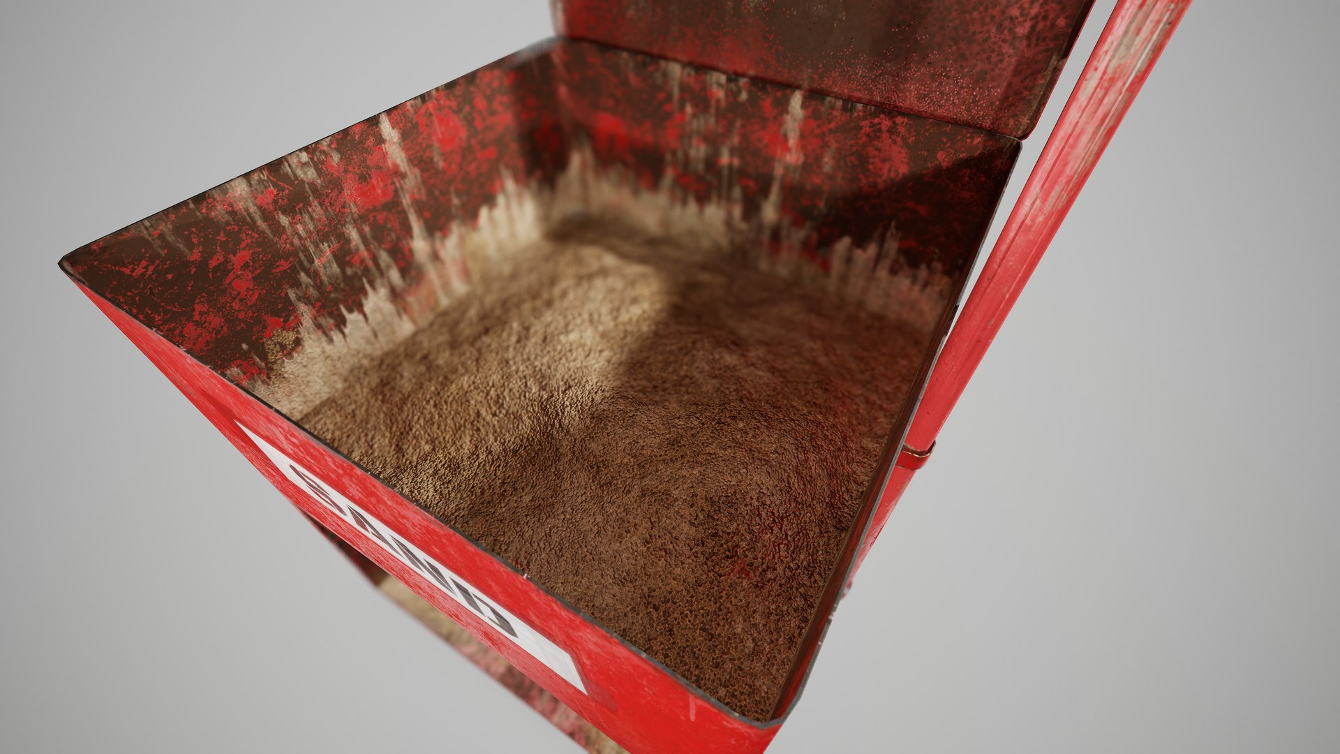 Fire Sand Box 3D - TurboSquid 1955623