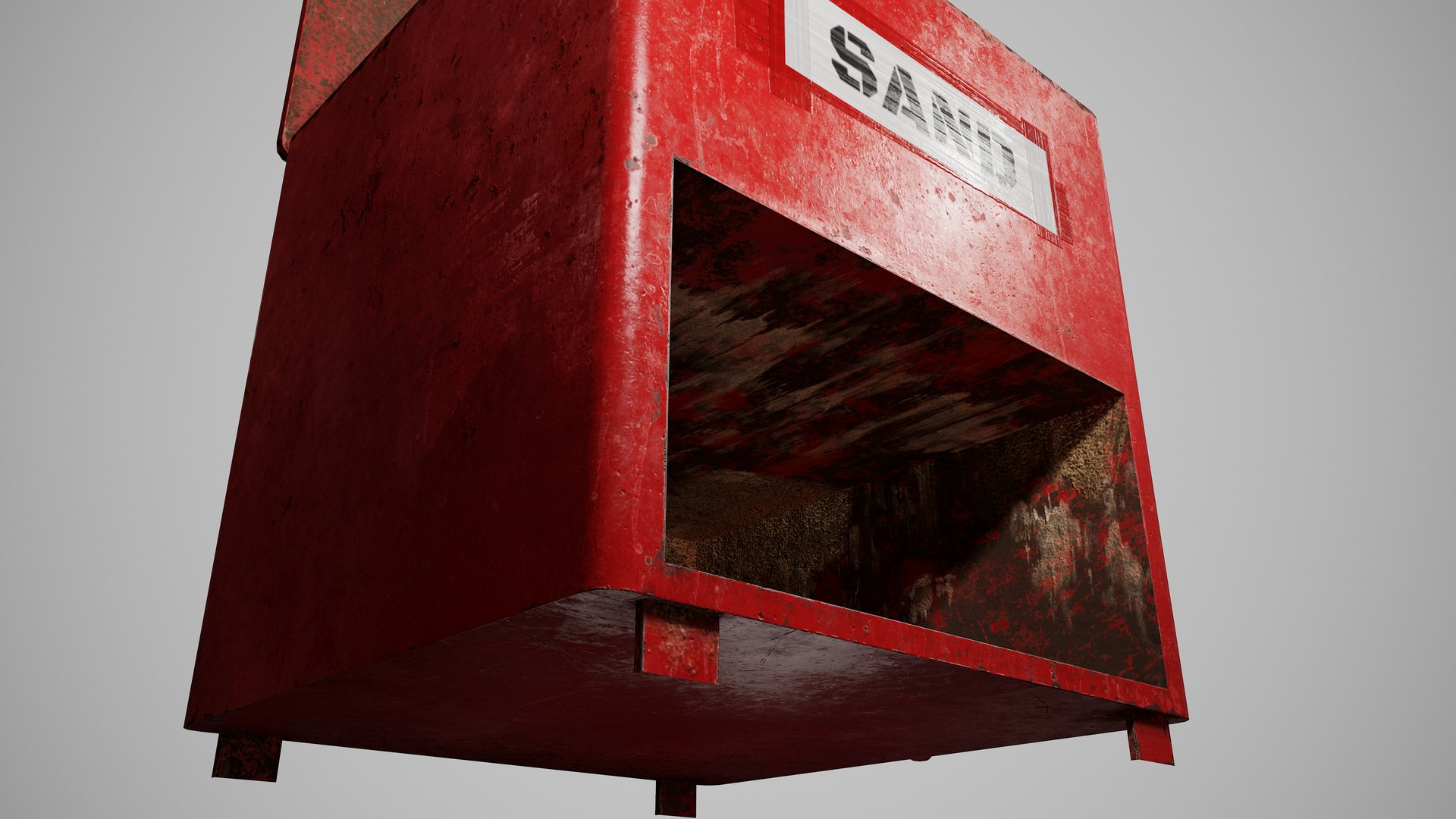 Fire Sand Box 3D - TurboSquid 1955623