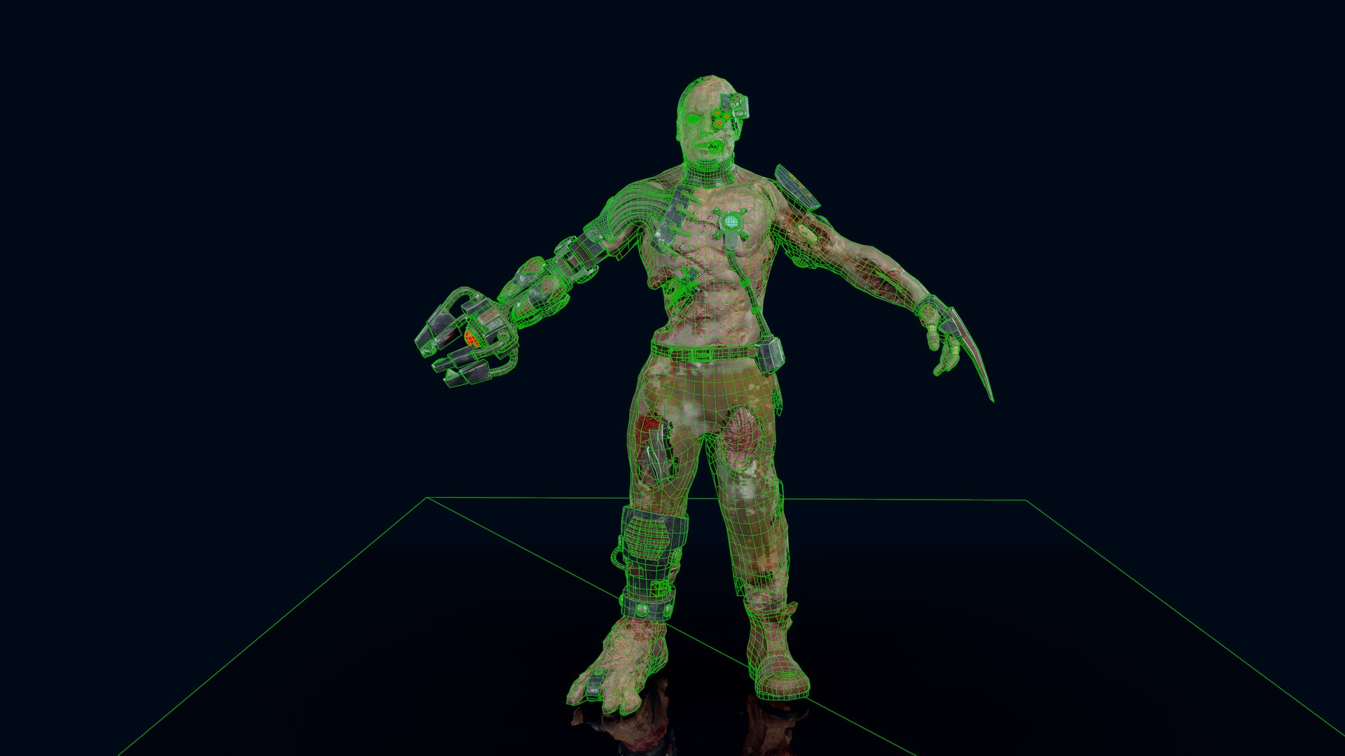 Character Cyber Monsters 3D Model - TurboSquid 1477804