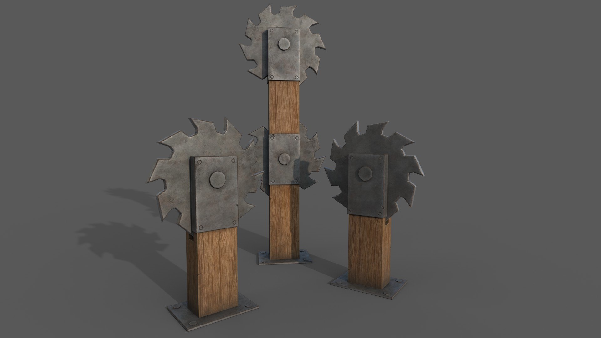Piercing-Cutting Traps 3D Model - TurboSquid 2165822