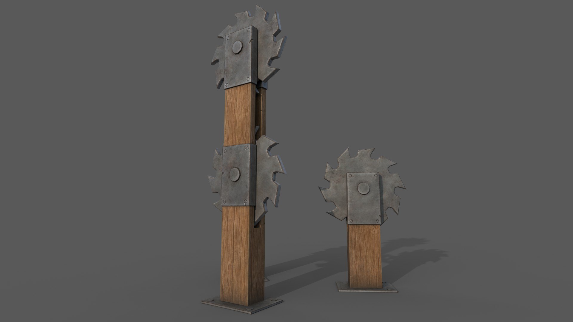 Piercing-Cutting Traps 3D Model - TurboSquid 2165822