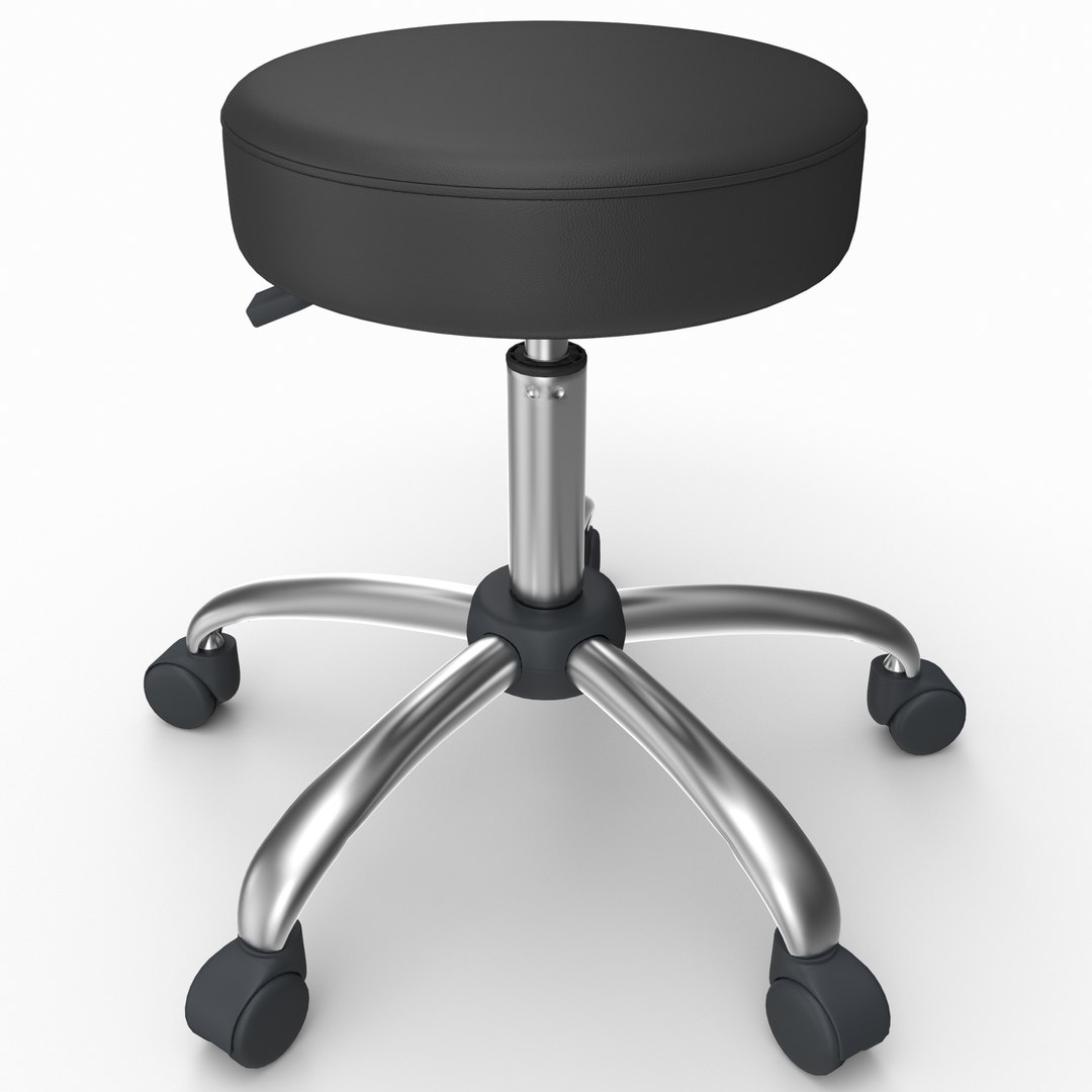 medical stool design 3d model