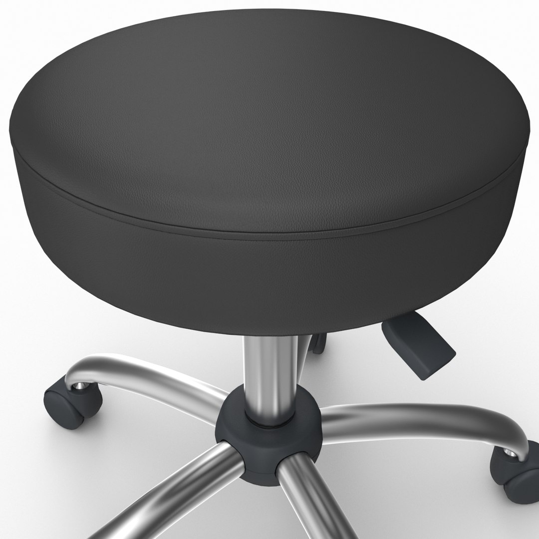 medical stool design 3d model
