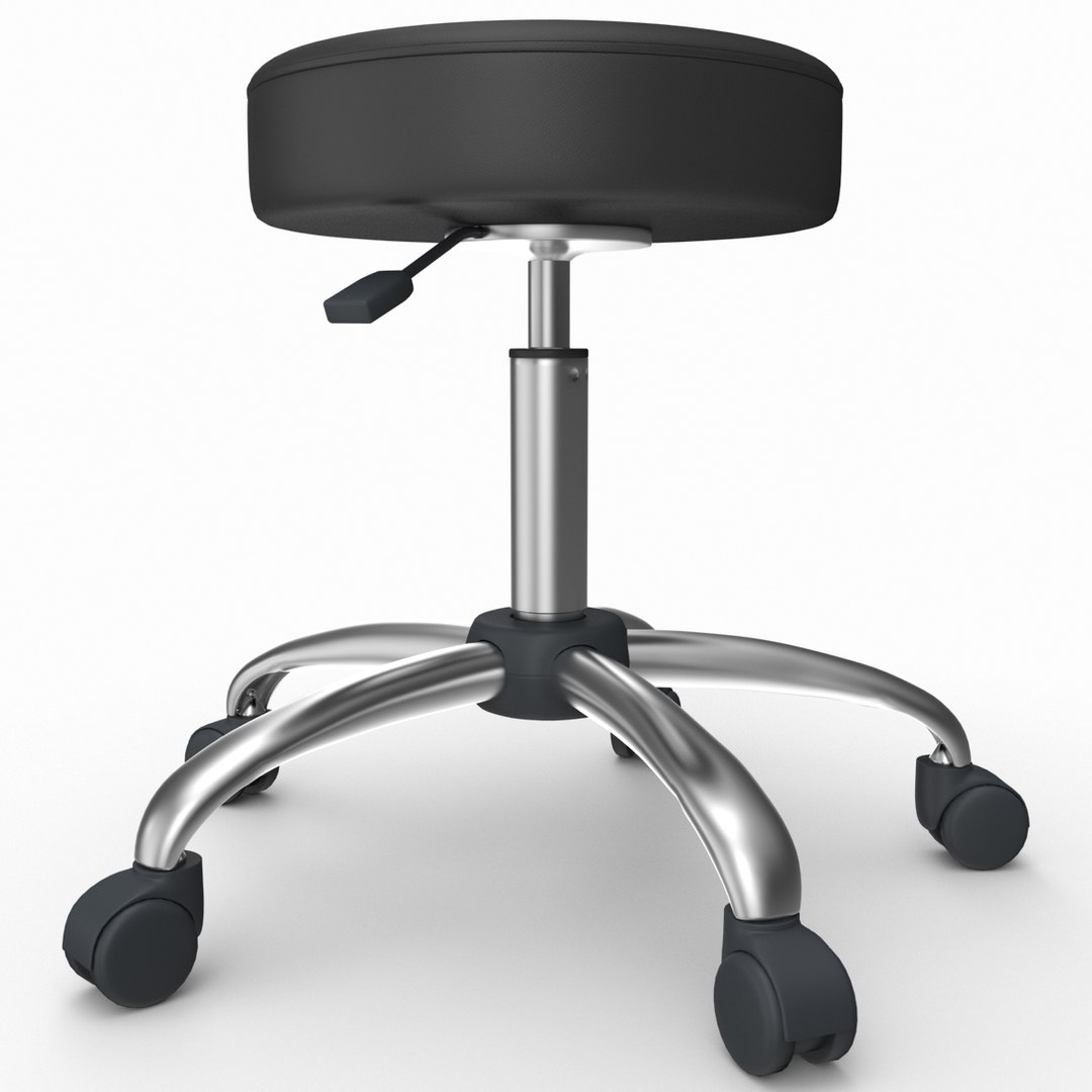 medical stool design 3d model