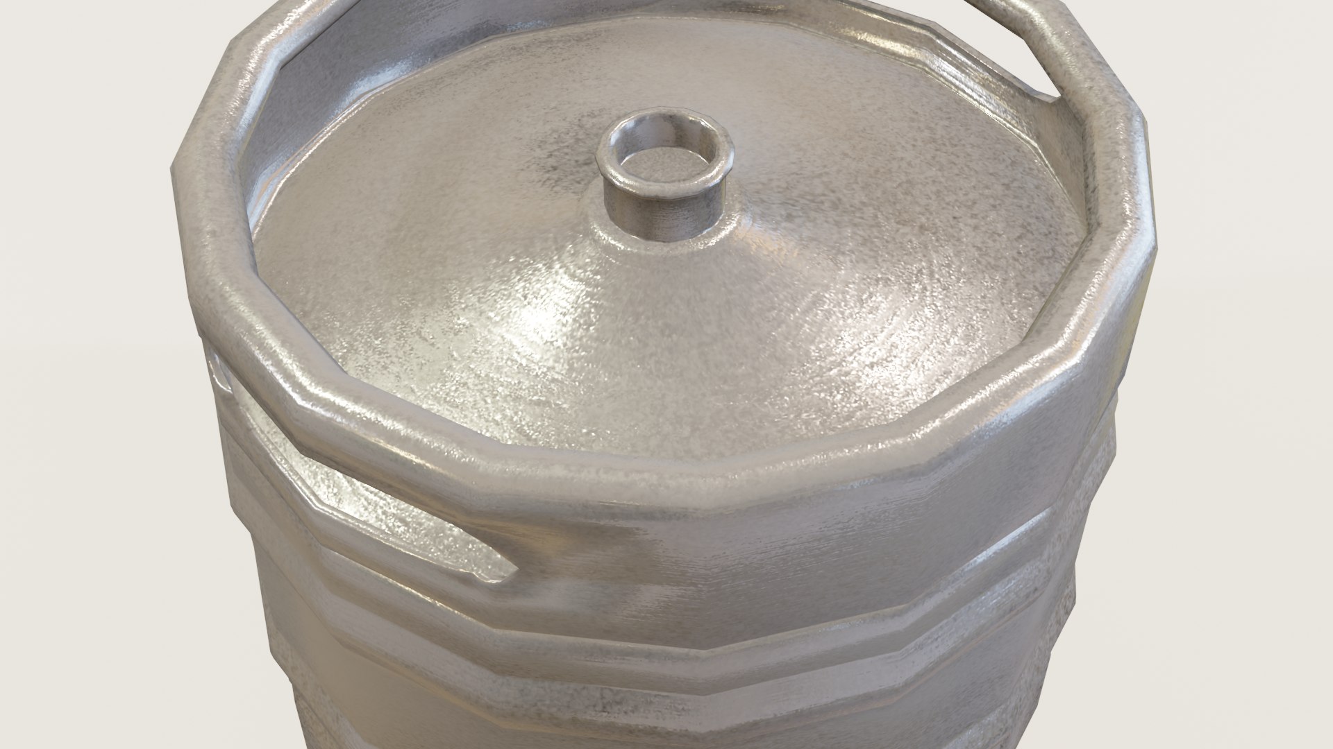 3D Model Beer Drum 30L - TurboSquid 2355882