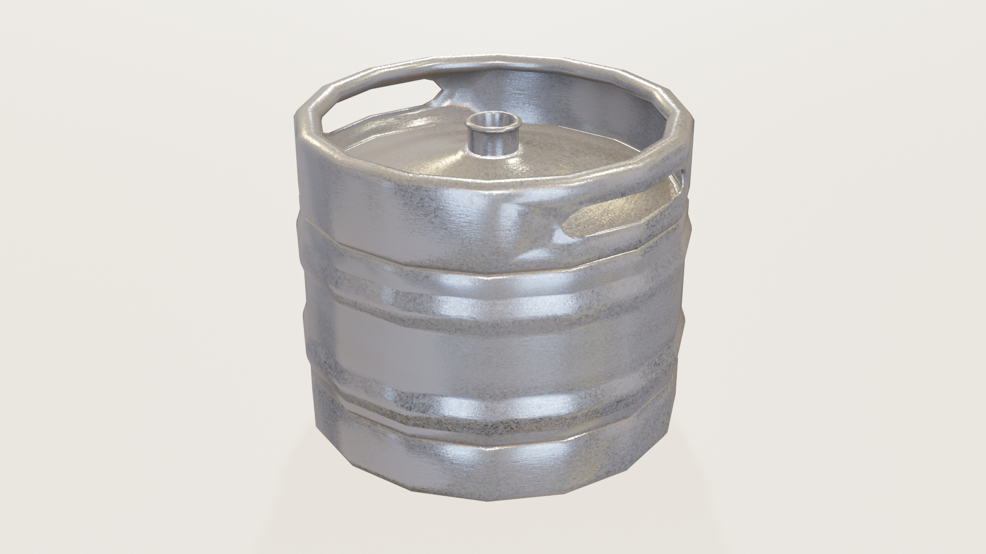 3D Model Beer Drum 30L - TurboSquid 2355882