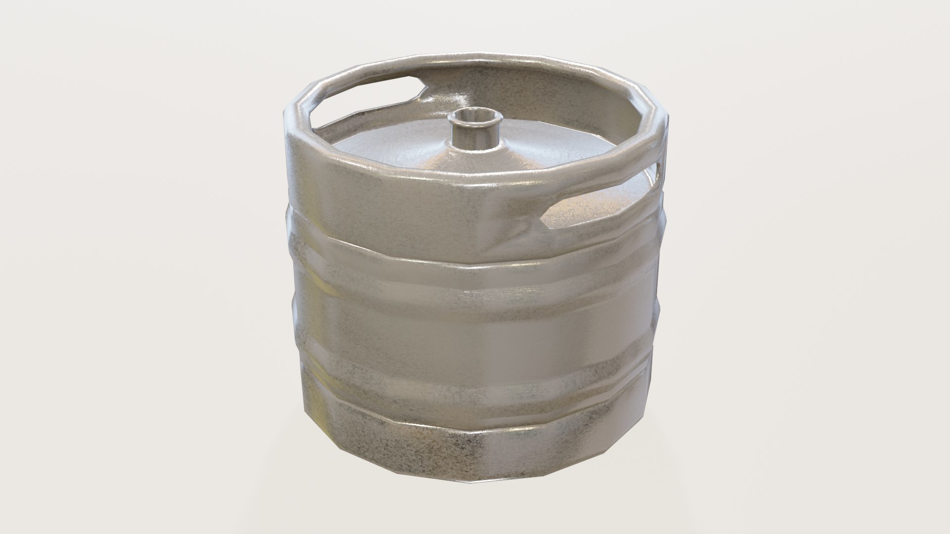 3D Model Beer Drum 30L - TurboSquid 2355882