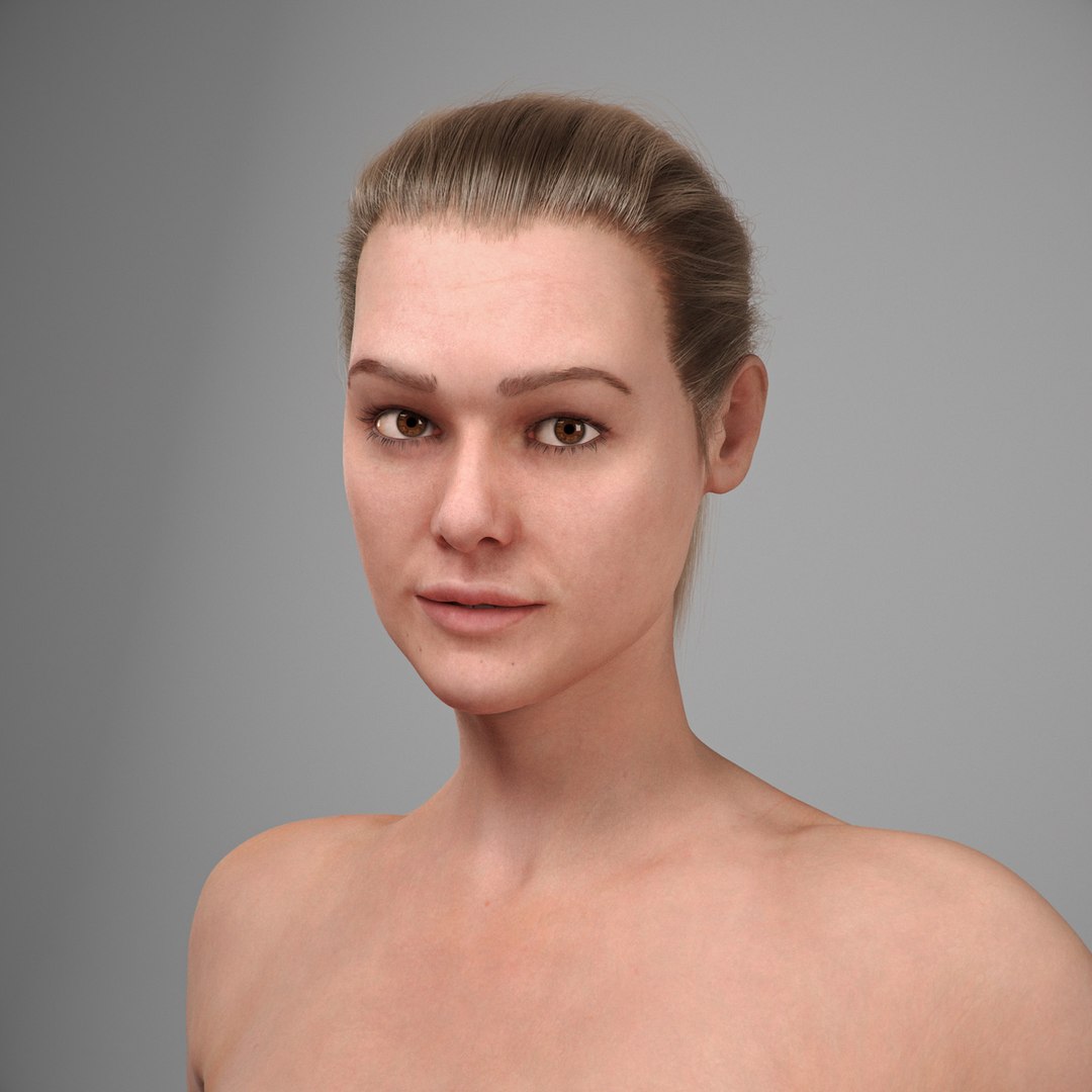 3d Model Human Female