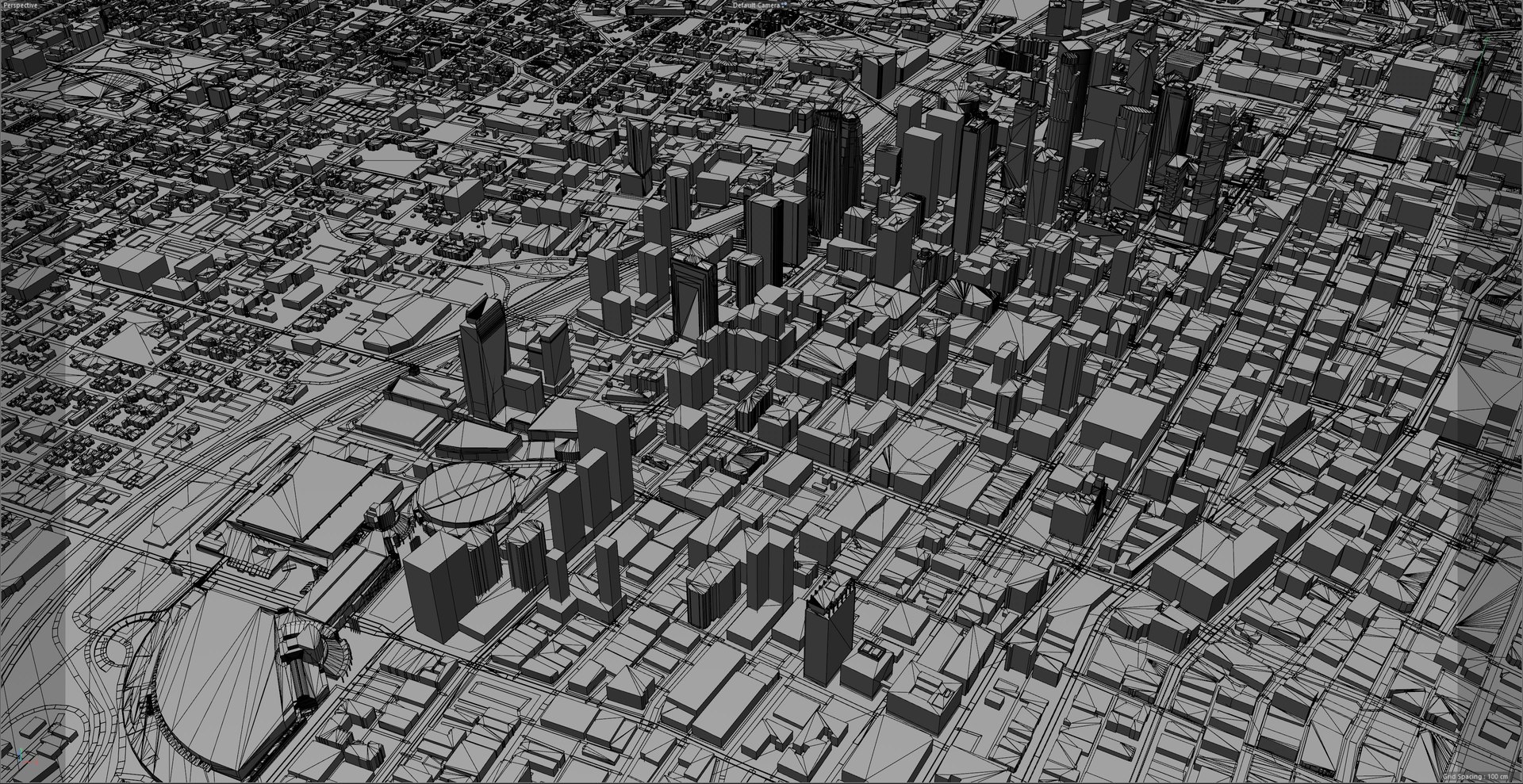 3D Model Los Angeles Downtown California USA - TurboSquid 1989286